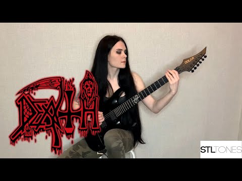 Death - Misanthrope (guitar cover by Elena Verrier) Lasse Lammert Tonality Suite