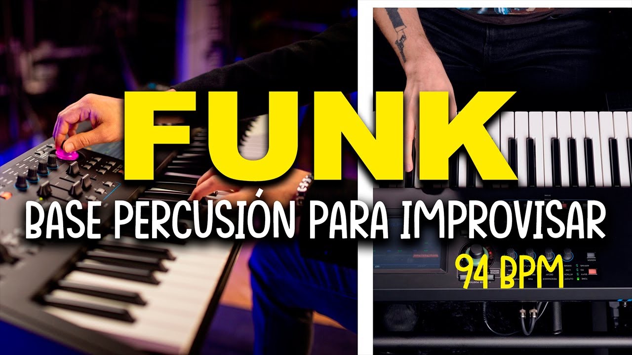 BASE FUNK | INSTRUMENTAL PERCUSION | PARA IMPROVISAR 94 BPM - YouTube