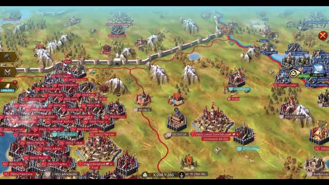 March of Empires Faction cap war! r506 Termigioni The GOAT - YouTube