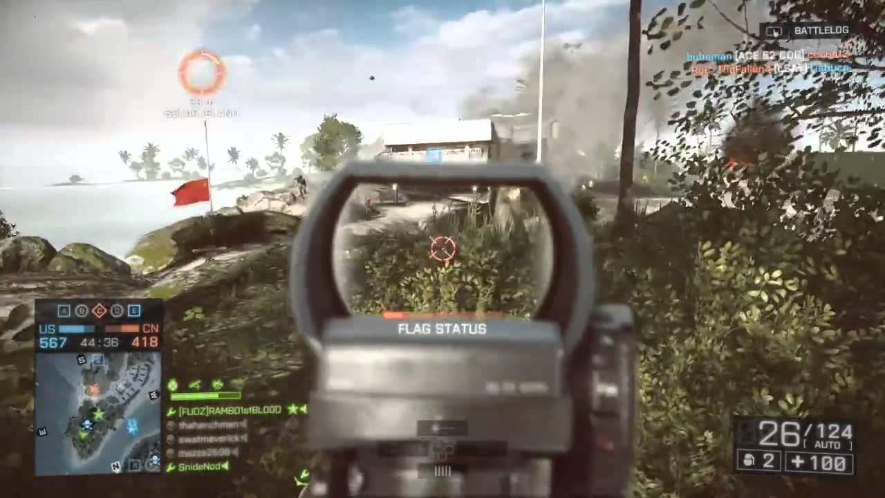 BF4 Paracel Storm Conquest Part 2 01/2/14 - YouTube