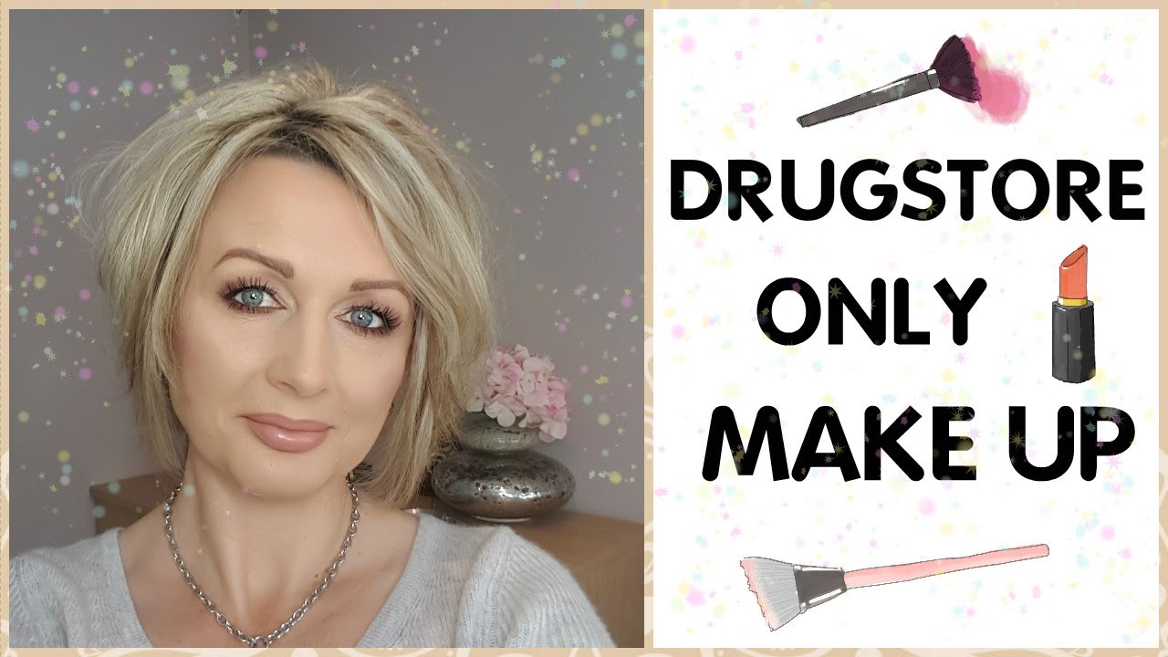 Drugstore Only Makeup Tutorial Full Face Youtube