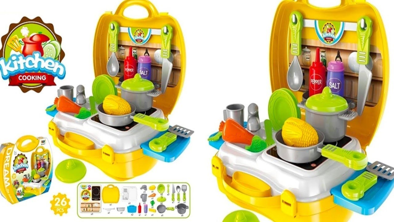 kids kitchen set, bacho ka khelona, playing set, kids play set. - YouTube
