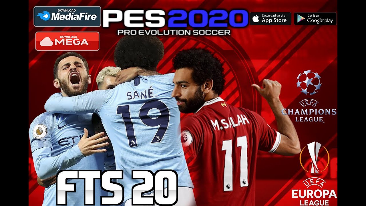 FTS 20★Mod PES 2020 Europeu 100% Atualizado OVERS REALISTAS GRÁFICOS DE ...