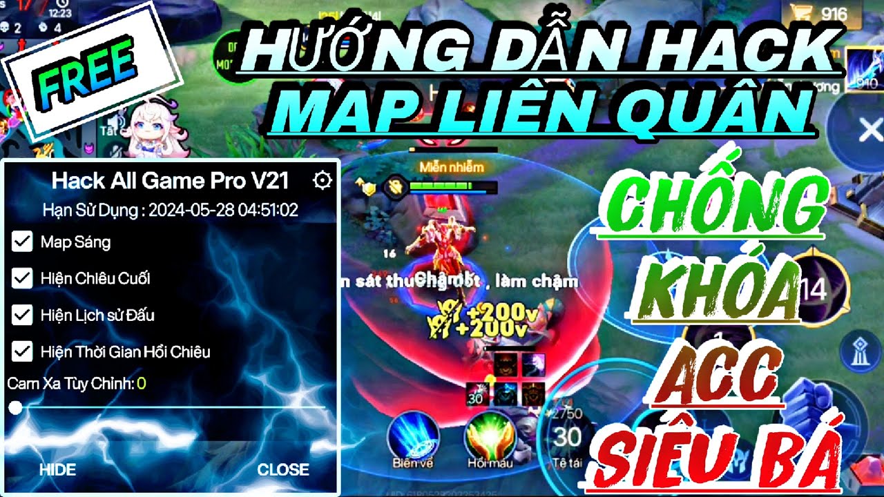 Hack Map liên quân | cách hack map liên quân mùa 29 miễn phí - YouTube