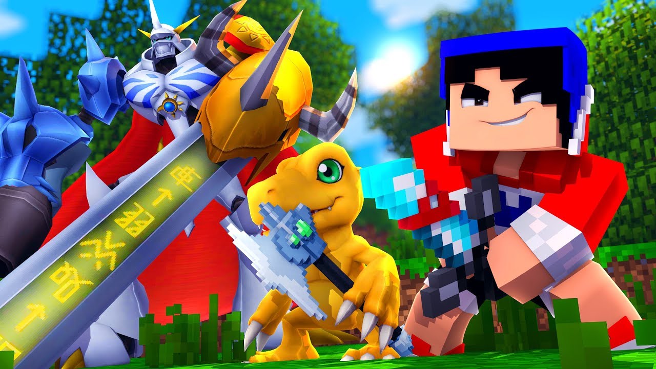 Minecraft: ESPADA DIGIMON - DIGIMON Ep.34 « Nitro » - YouTube