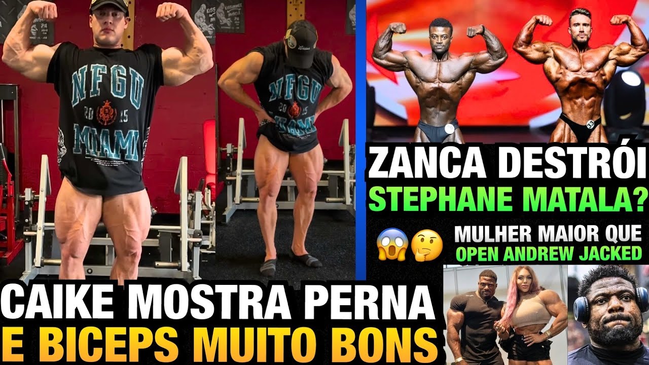CAIKE ESTÁ ABSURDO + ZANCA DESTRÓI STEPHANE MATALA EM TODAS AS POSES ...
