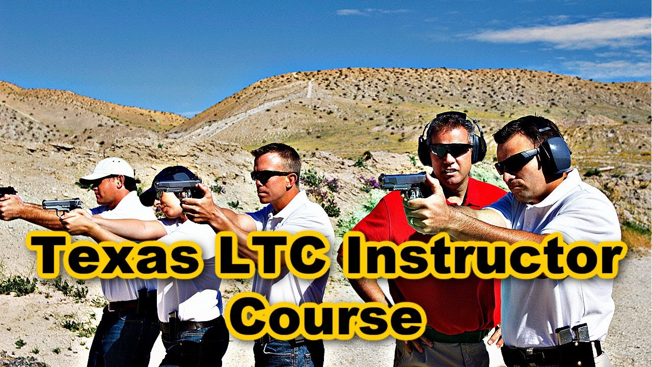 Texas LTC Instructor Course - YouTube