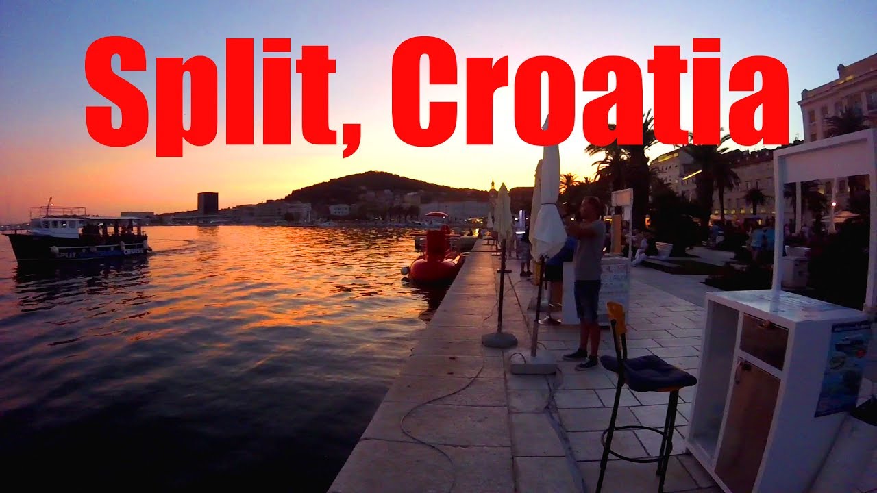 A Beautiful Evening in Lovely Split, Croatia - YouTube