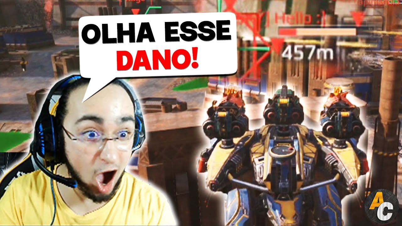 SHARANGA BULAVA ESTÁ INCRÍVEL! *Elimina até Aether* war robots - YouTube