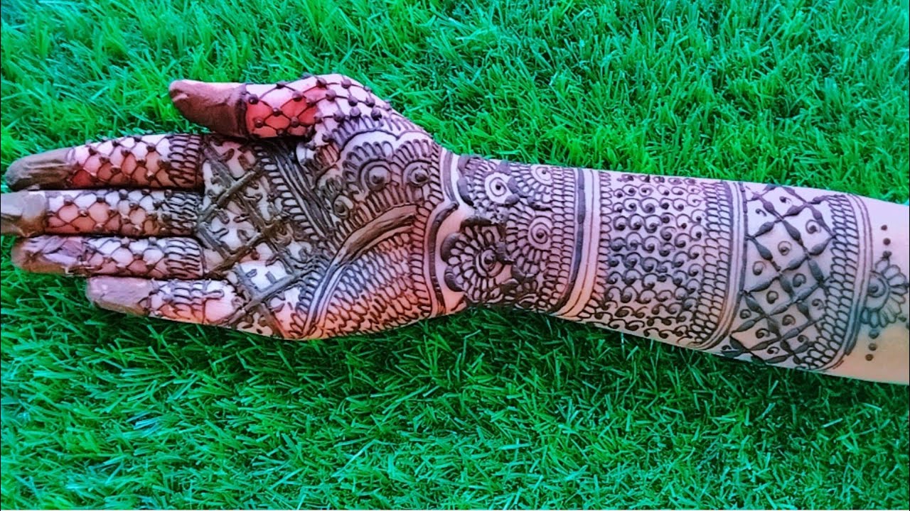 full bridle mehndi design, dulhan ki mehndi design,bhari mehndi design ...