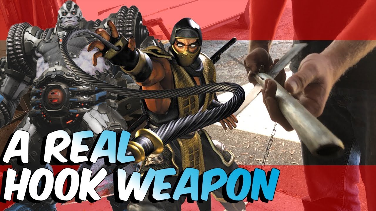 Making a real hook weapon - YouTube