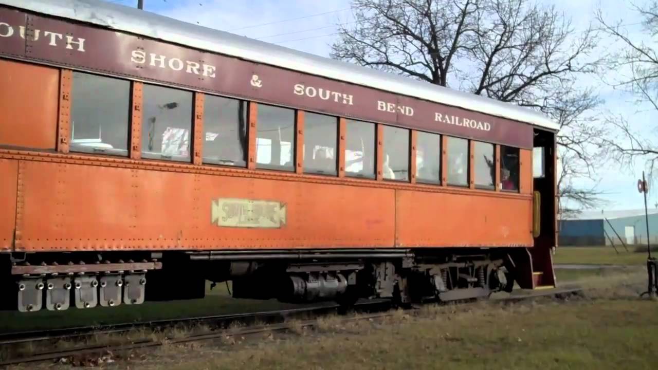 Southern Michigan Railroad passenger train - YouTube