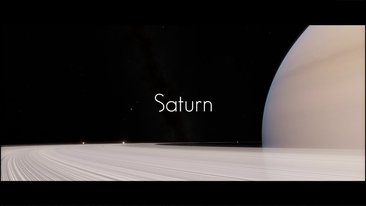 SATURN - Space Engine - YouTube