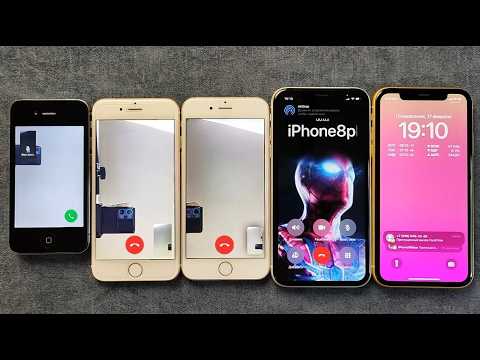 FaceTime Incoming call iPhone4S iPhone6S iPhone6 iPhoneXR iPhone11 ...