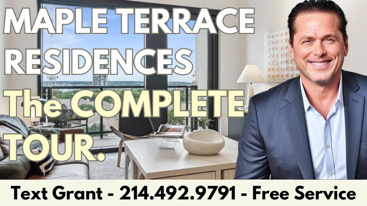Stunning New Uptown High Rise Tour | Maple Terrace Residences - YouTube