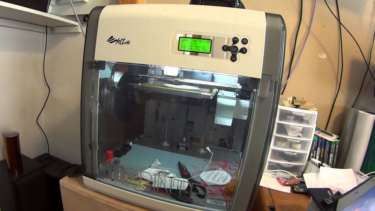 XYZprinting Da Vinci 1.0A 3D Printer - Repetier Firmware First ...