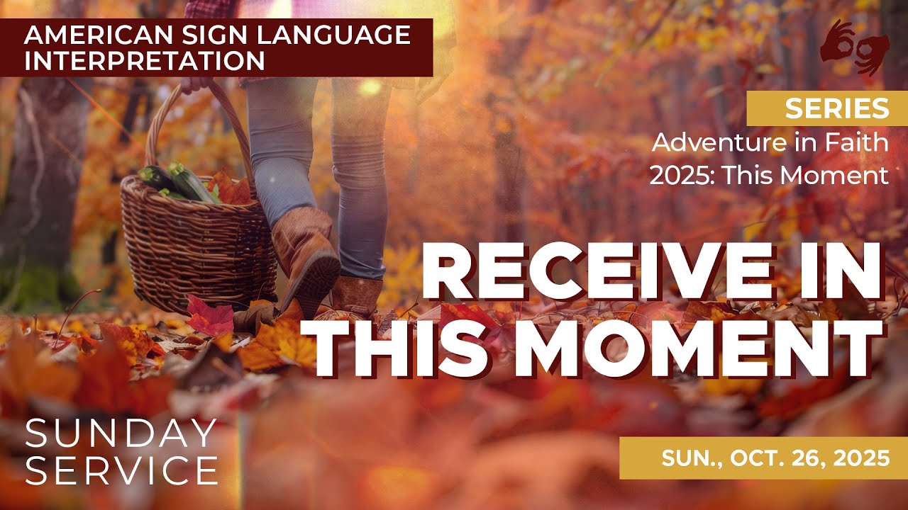 American Sign Language - AIF Week Four: Receive in This Moment with ...