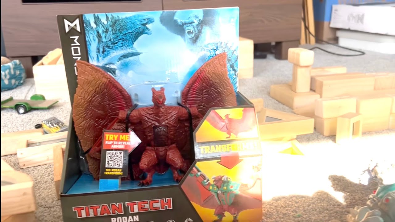 *UNBOXING NEW* Titan Tech Rodan from Godzilla! 🐉🔥🦖💥 - YouTube