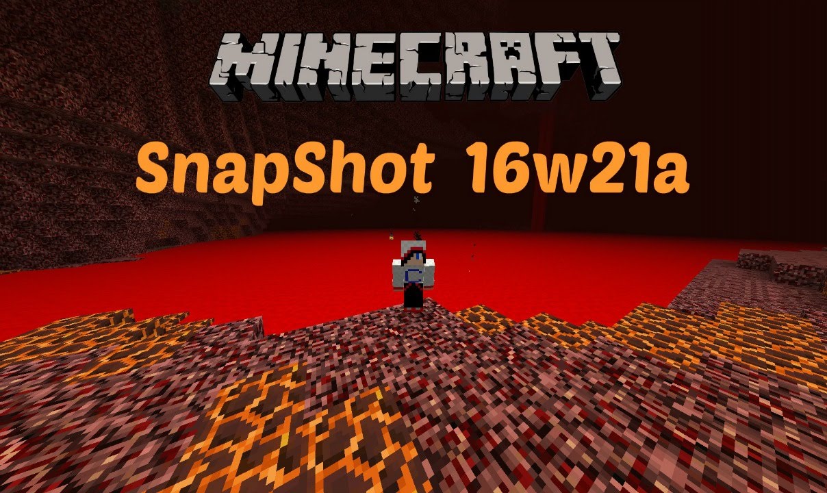 Minecraft 1.10 SnapShot | 16w21a | Blood Red Lava?! - YouTube