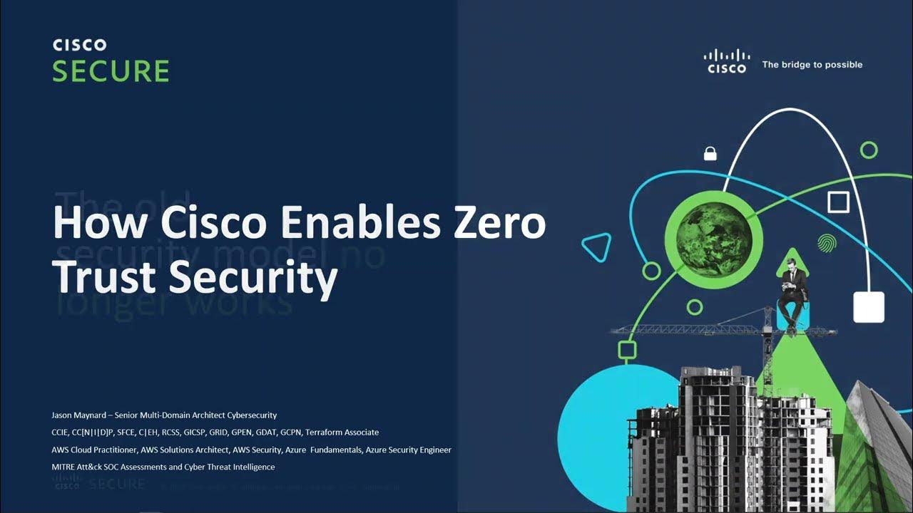 Cisco Zero Trust Overview Youtube