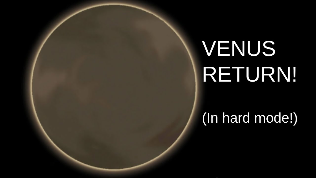 Venus Station and return in SFS! (Hard mode) - YouTube