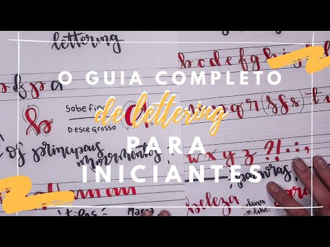 GUIA completo de LETTERING para INICIANTES - YouTube