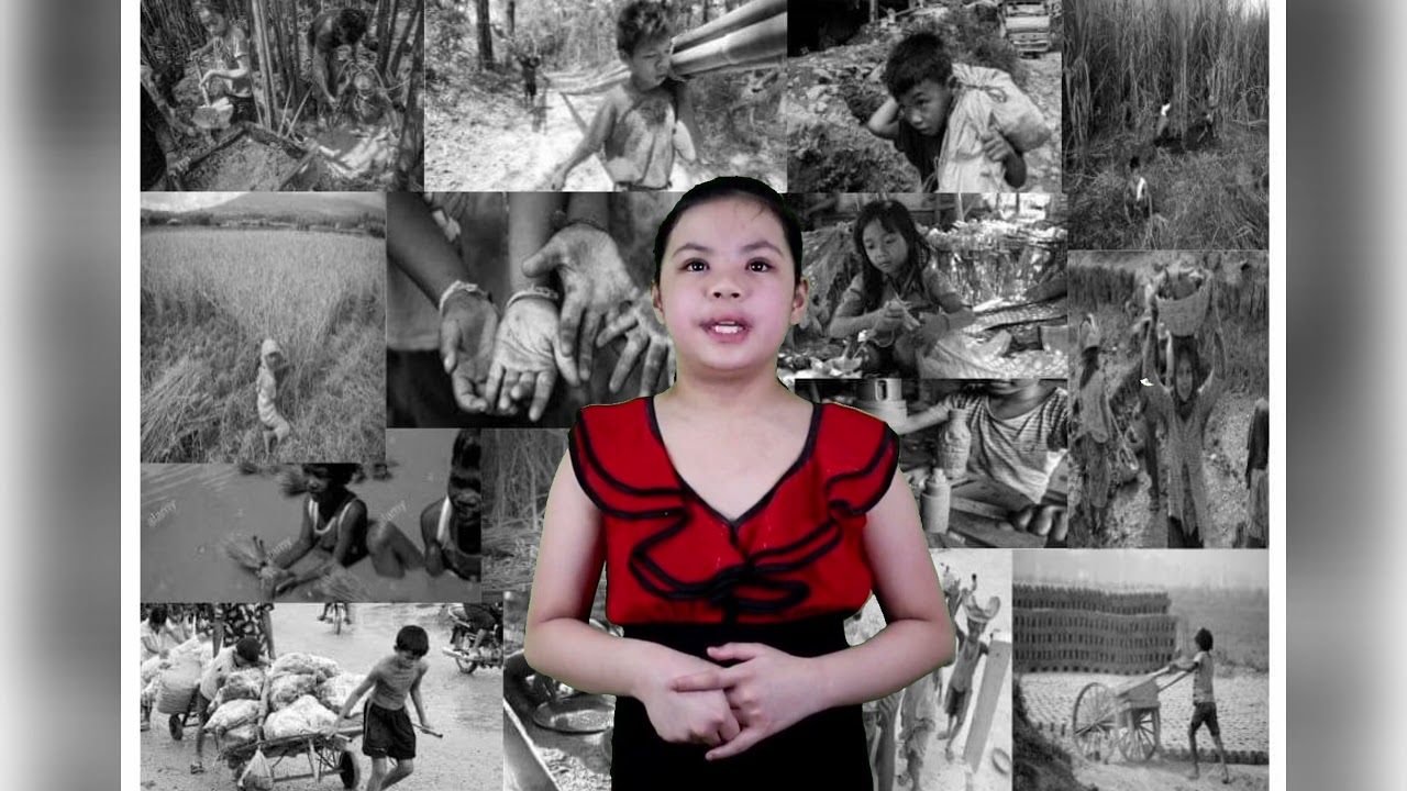 INFORMATIVE SPEECH | CHILD LABOR | GRADE 5 - YouTube