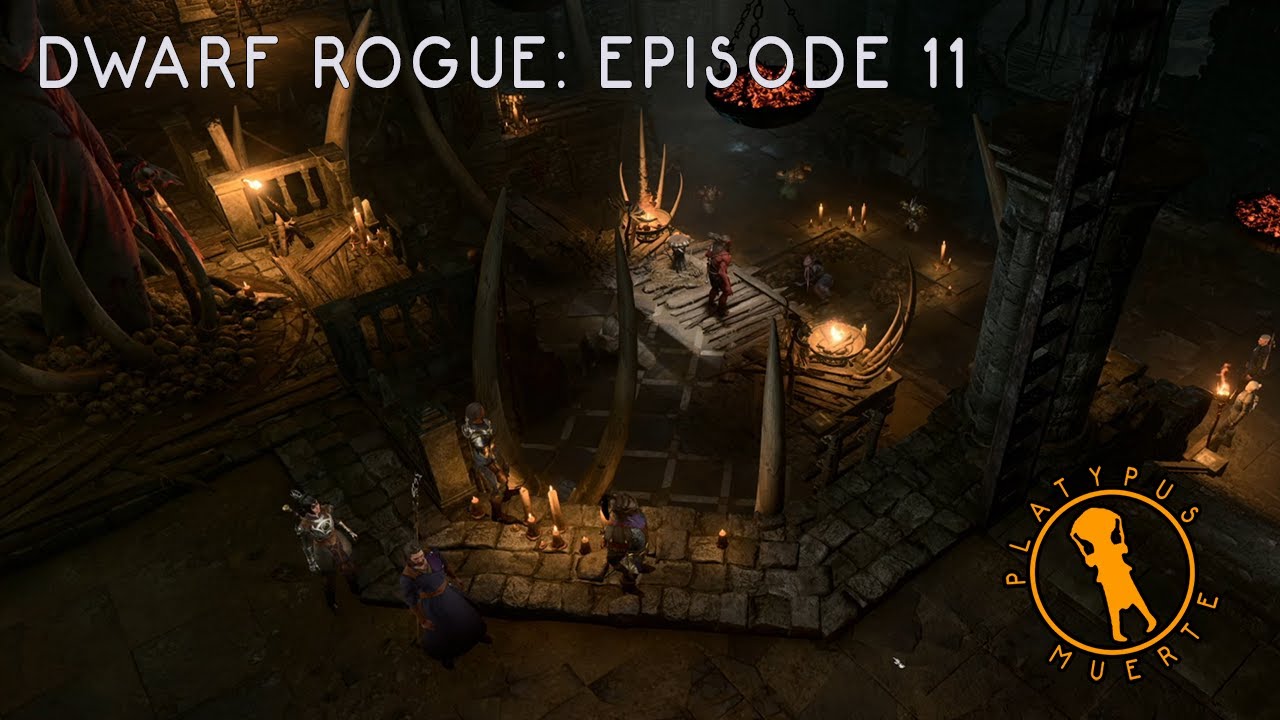 Defiled Temple Boss - Baldurs Gate 3 - Dwarf Rogue Episode 11 - YouTube