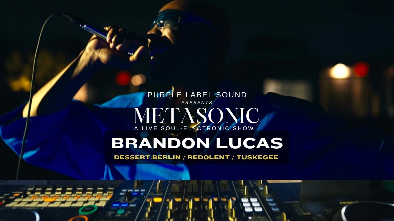 Brandon Lucas - MetaSonic Live in Soho - Electronic Soul Set - YouTube