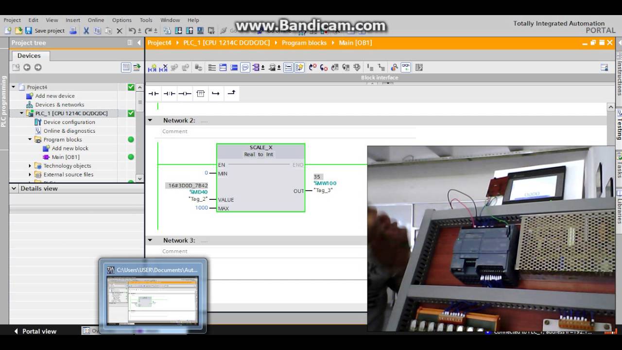 Siemens S7 1200 PLC & Delta HMI & Analog Sıcaklık Ölçme -2 (Coşkunöz ...