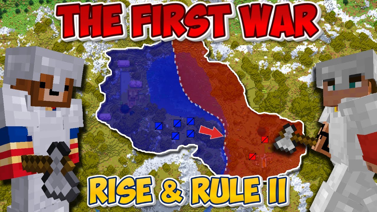 ⚔️ The first Tribe WAR on Rise & Rule II | Minecraft Nations | ⚔️ - YouTube