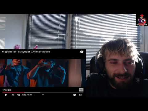 BozeTurk Reacting to (Miğfemiral - Sosyopat) Türkçe music reaction