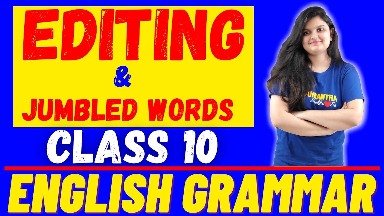 SENTENCE CORRECTION AND JUMBLED WORDS CLASS 10 INTEGRATED GRAMMAR sentence-correction-and-jumbled-words-class-10-integrated-grammar