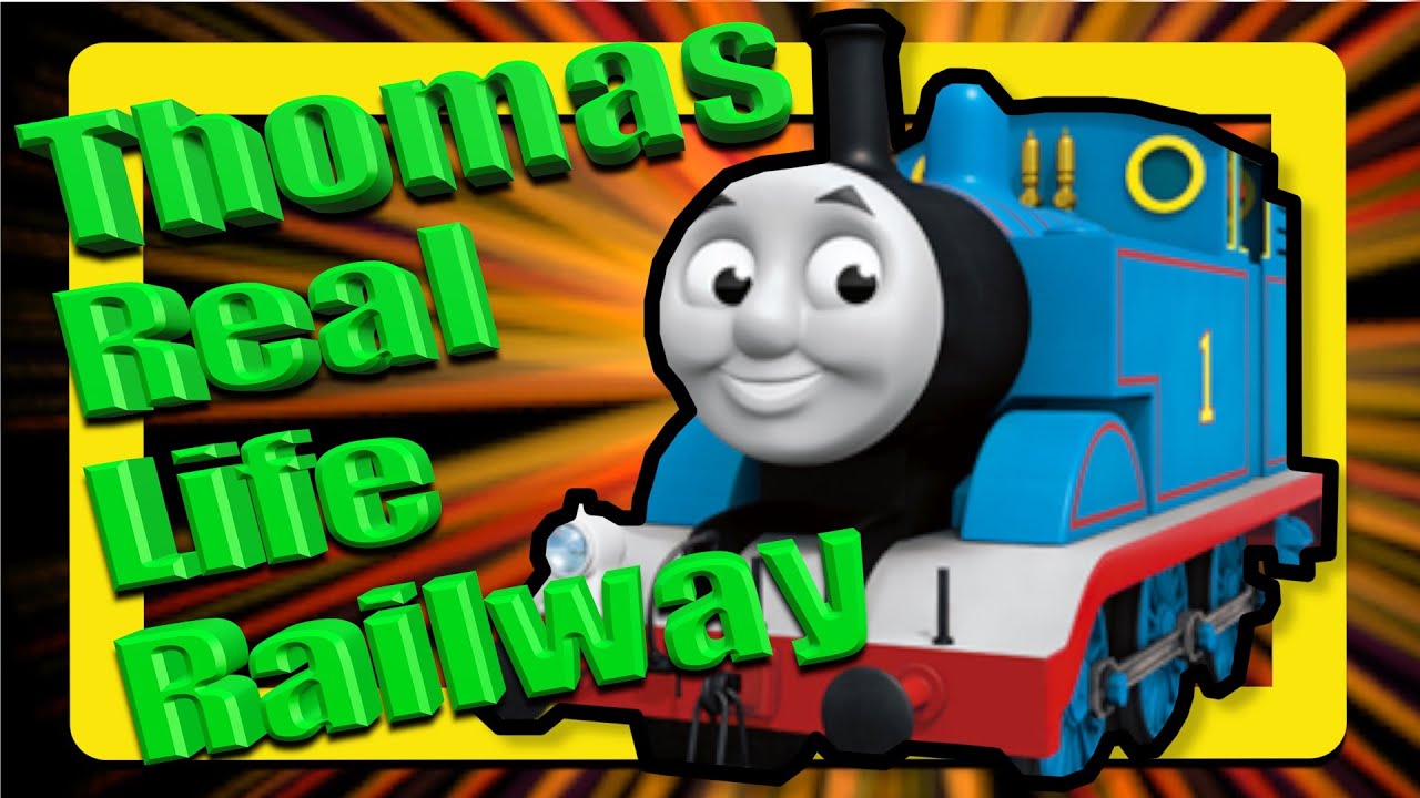 THOMAS the Tank Engine Real Life Railway and Farm Animals - YouTube
