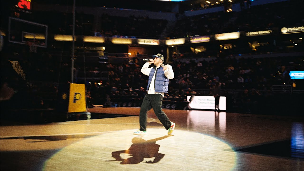 Kid Quill Performing for Indiana Pacers Halftime (Vlog) - YouTube