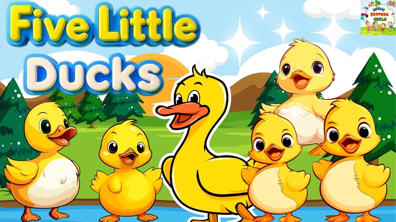Five Little Ducks | Kids Songs & Nursery Rhymes | Song For Toddlers ...