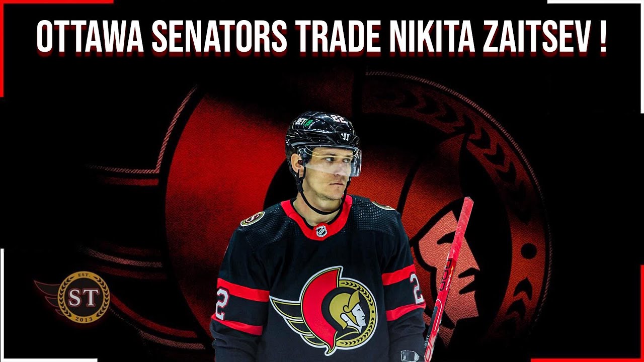 Ottawa Senators TRADE Nikita Zaitsev To Chicago Blackhawks! - YouTube