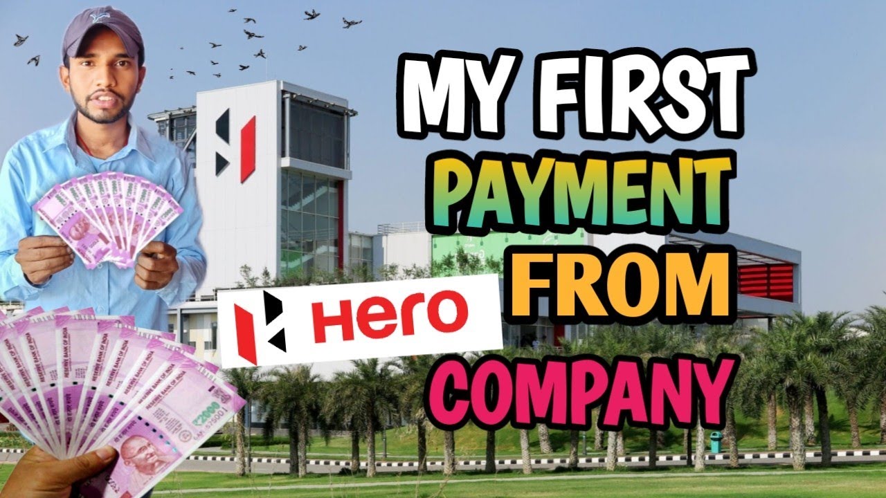 My First Pymnt Form Hero Company || Hero Company My First Earn || Hero ...
