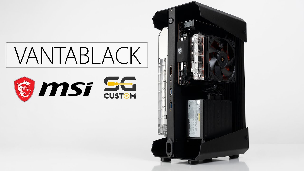 VANTABLACK - New itx case - YouTube