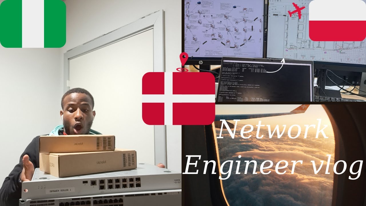 A Day in the Life of a Network Engineer: Copenhagen to Warsaw ️ - YouTube