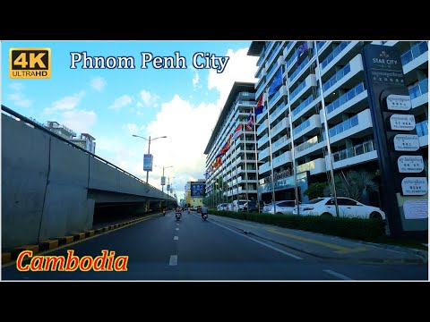 [4K] Driving Tour In Phnom Penh City Along National Road 4 ...