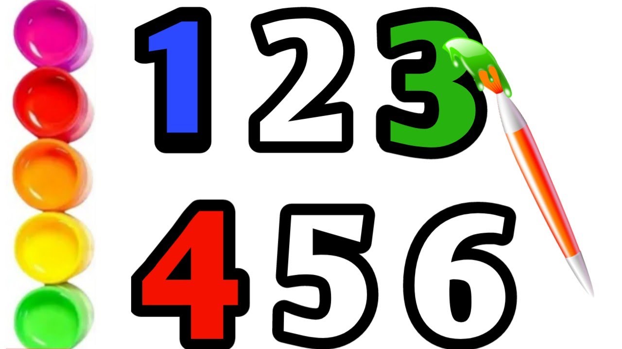 Counting 1 to 10 Numbers |1 to 10 Numbers |Number Names 1-10 |write and ...