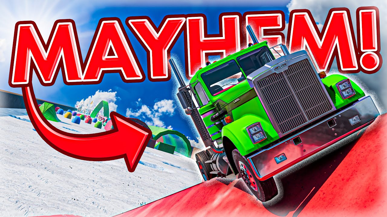 Downhill CHRISTMAS Mayhem! | BeamNG Multiplayer w/ @CamodoGaming ...