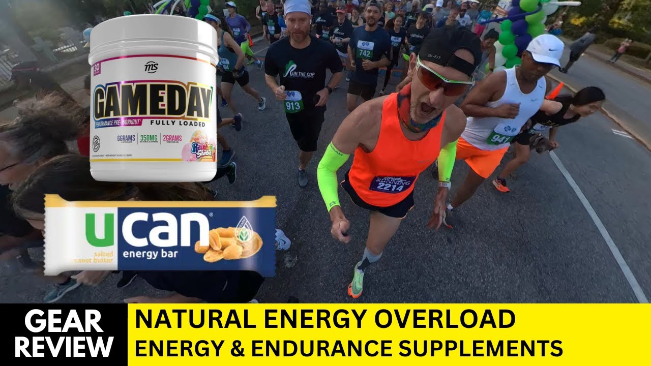 Man Sports Gameday Pre-Workout & UCAN Energy Bar Review - YouTube
