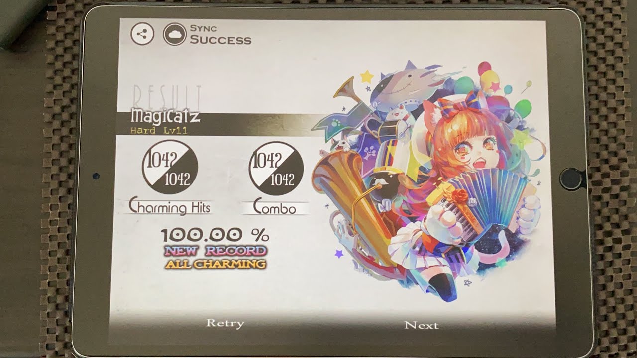 【Deemo】Magicatz (Hard) 100.00% AC - YouTube
