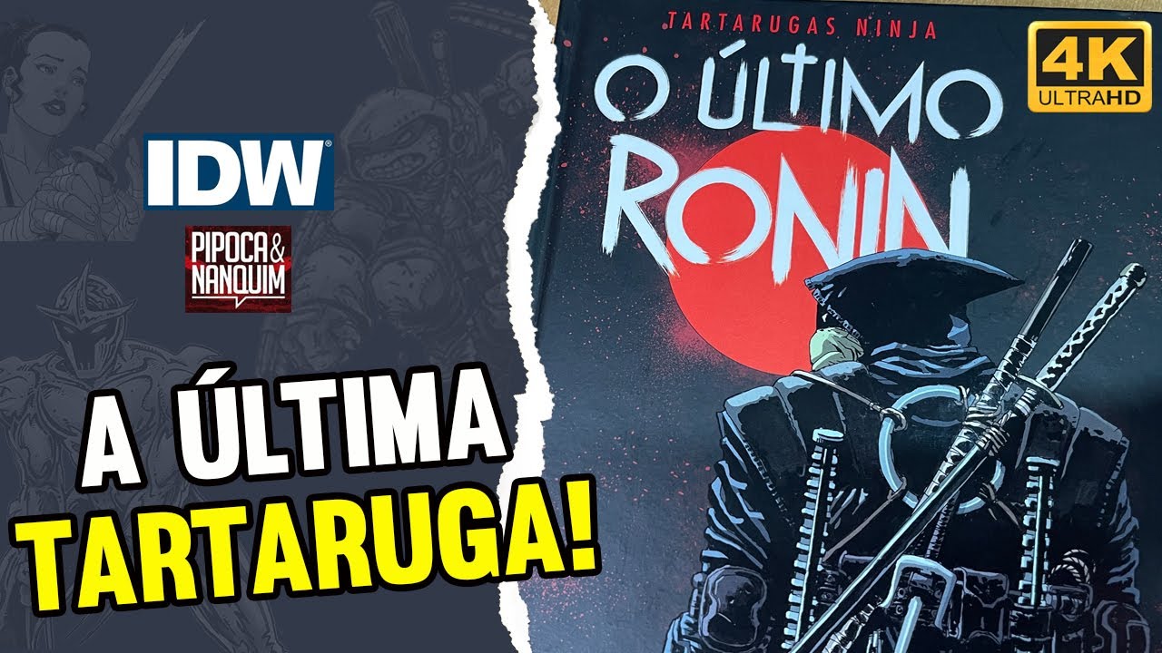 A história final das Tartarugas Ninja!!! O ÚLTIMO RONIN - Review ...