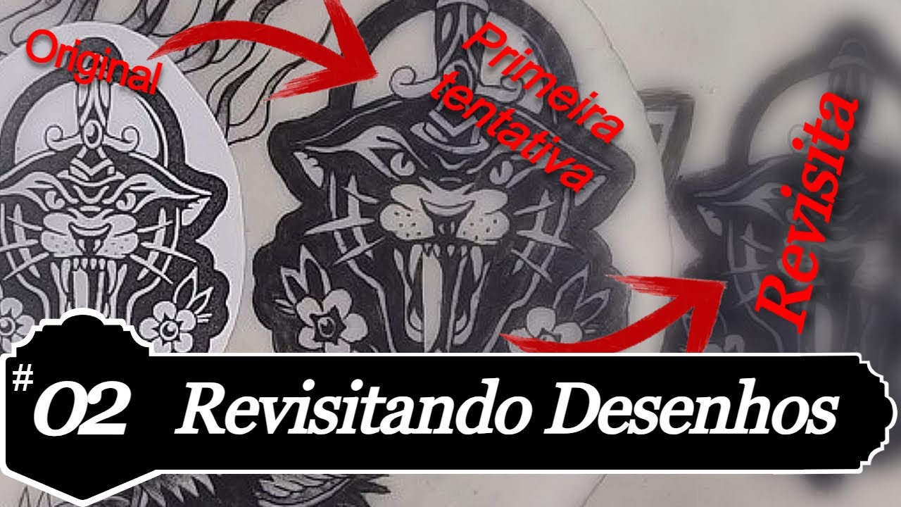 Aprendi algo em 2 Meses Tatuando? - Revisitando Desenhos #02 - YouTube