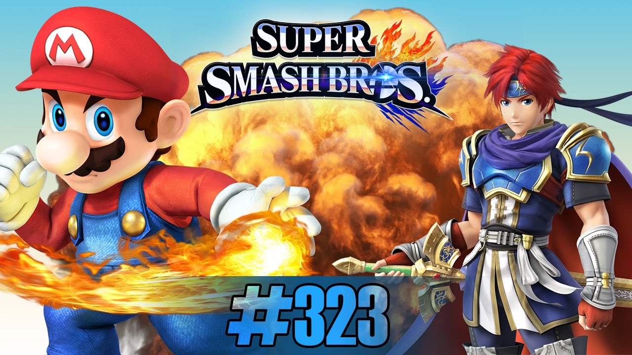 Super Smash Bros 4 Wii U [1.1.6] Mario Vs Roy - Ultimate Smash 4 ...
