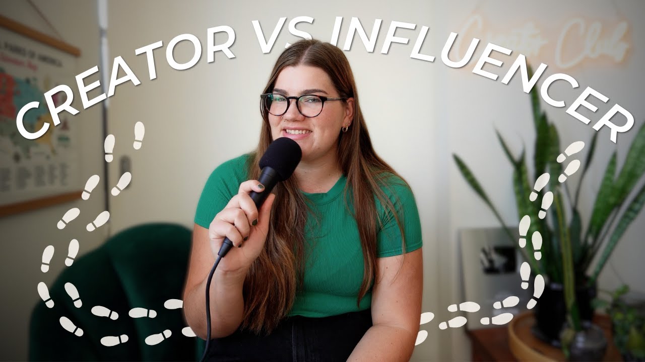 Influencer vs content creator - what path is right for you? - YouTube