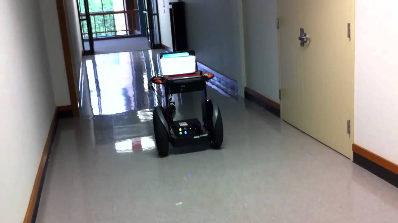 Segway + Kinect + Laptop - YouTube